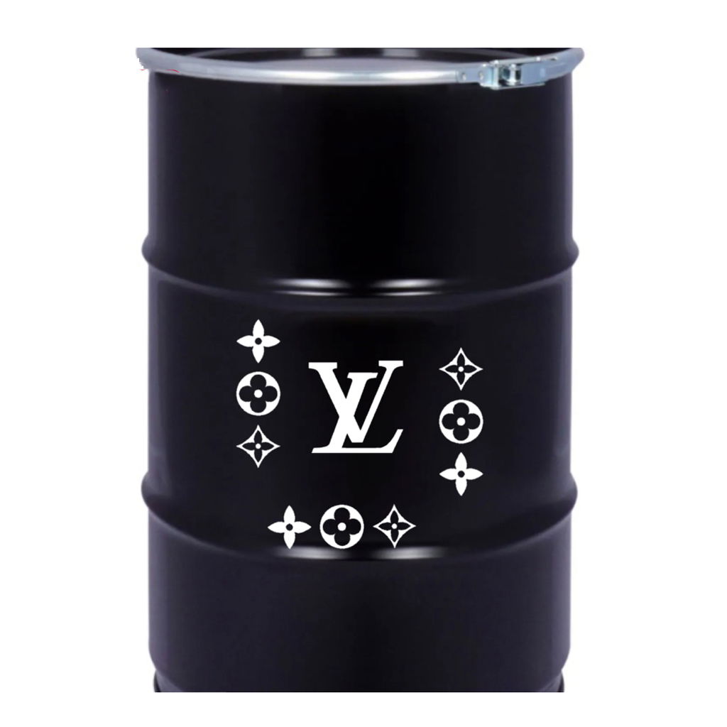 Bidon métal 60L Vuitton tailles et couleurs au choix- - Déco Sticker Store-119.00€